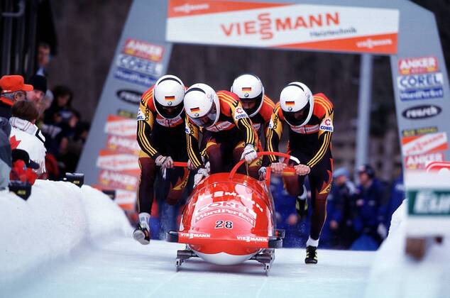 Deutschland 2 mit Pilot Christoph Langen, Olaf Hampel, Markus ...