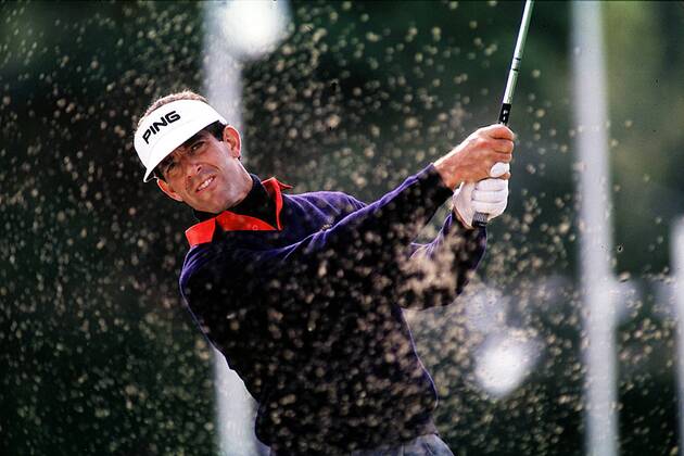 Golfprofi Chip Beck - Bunkerspiel Golf Herren Profis, Profigolf, Profi ...