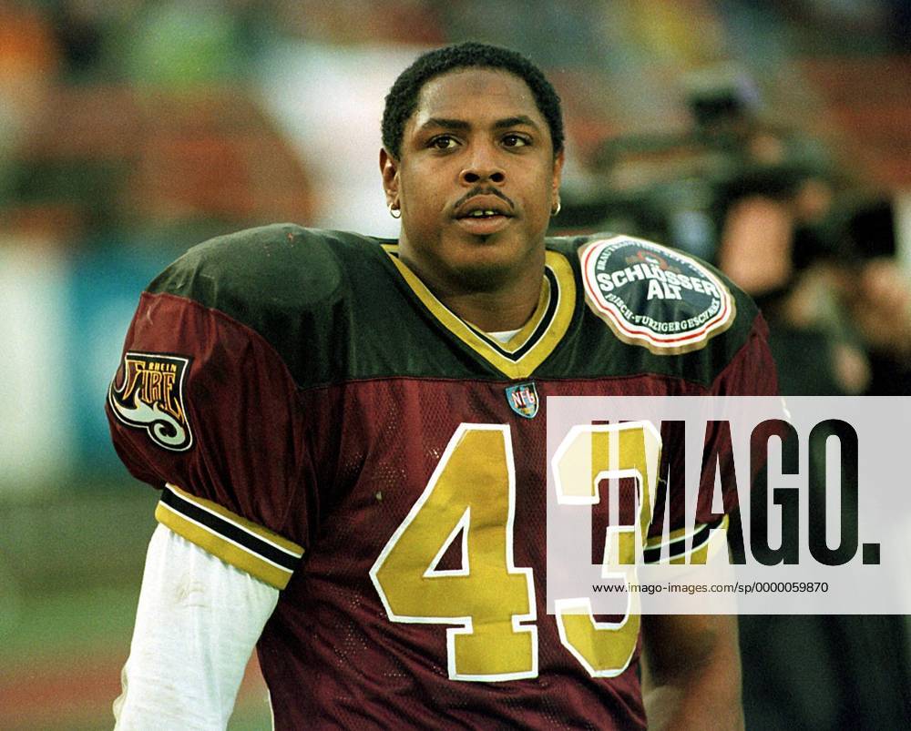 Running Back Derrick Clark American Football NFL Europe League, Saison ...