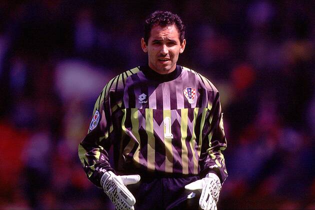 Torwart Drazen Ladic Fußball EM Herren Europameisterschaft 1996 ...