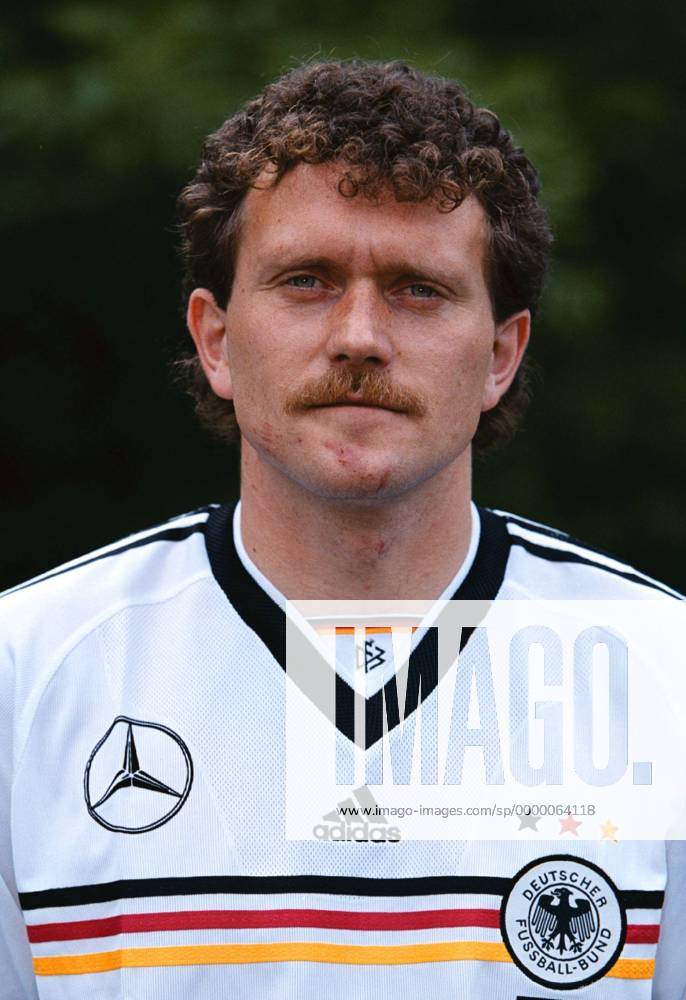 Nationalspieler Olaf Marschall im Porträt Fußball Länderspiel Herren ...