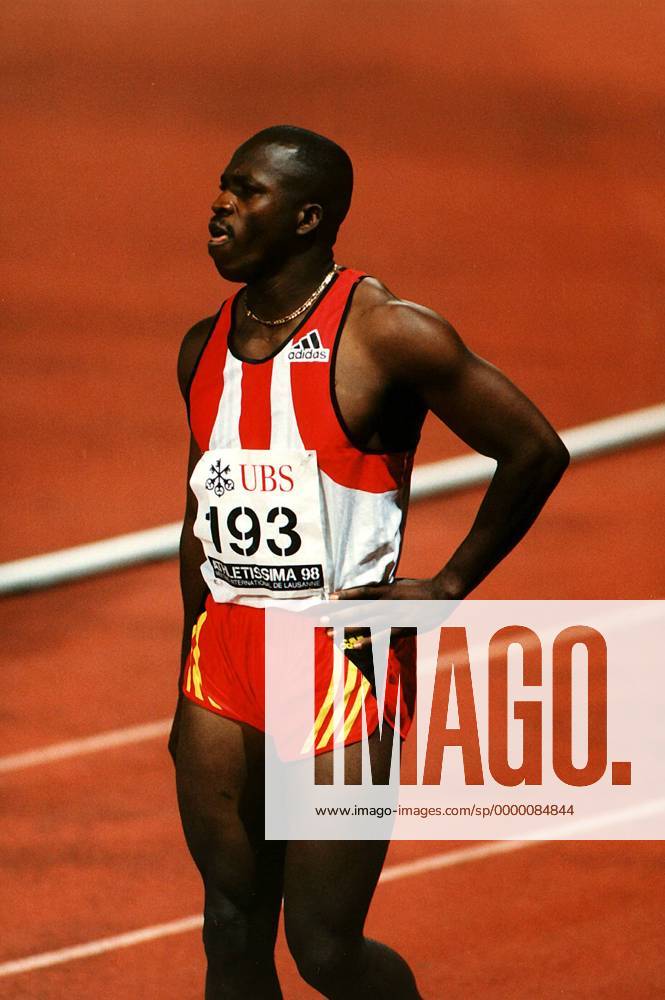 Sprinter Michael Green (Jamaika, 193) Leichtathletik Herren Meeting ...