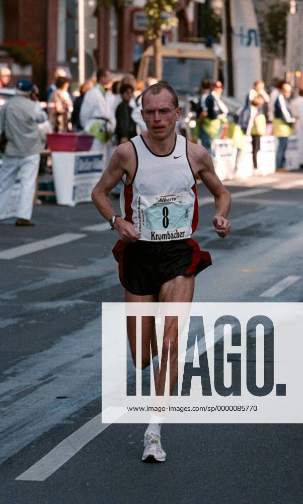 Stéphane Franke auf der Strecke Leichtathletik Herren Berlin-Marathon ...