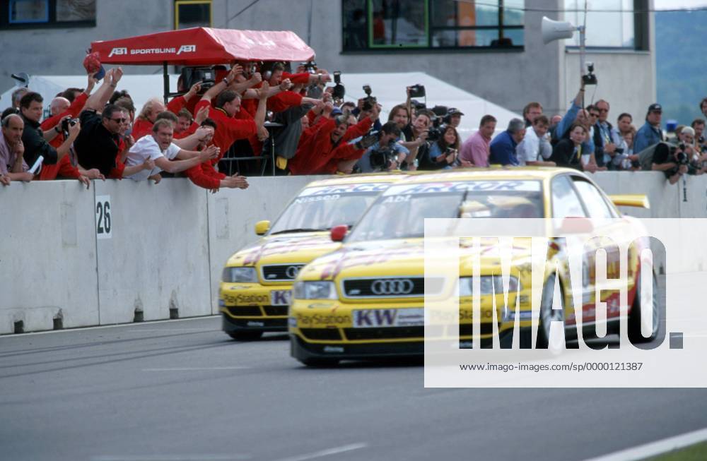Doppel-Sieg für das Abt Sportsline Team, die Audi Quattro von Christian ...