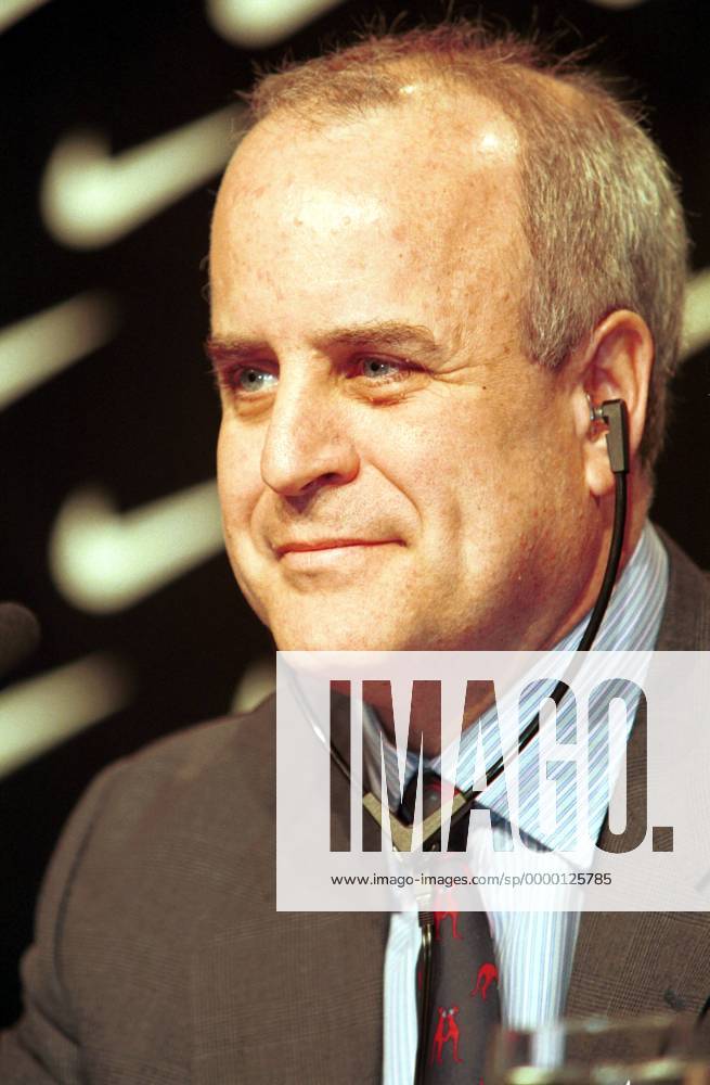 Sam Weiss, General Manager von Nike Europe bei der Pressekonferenz zur ...