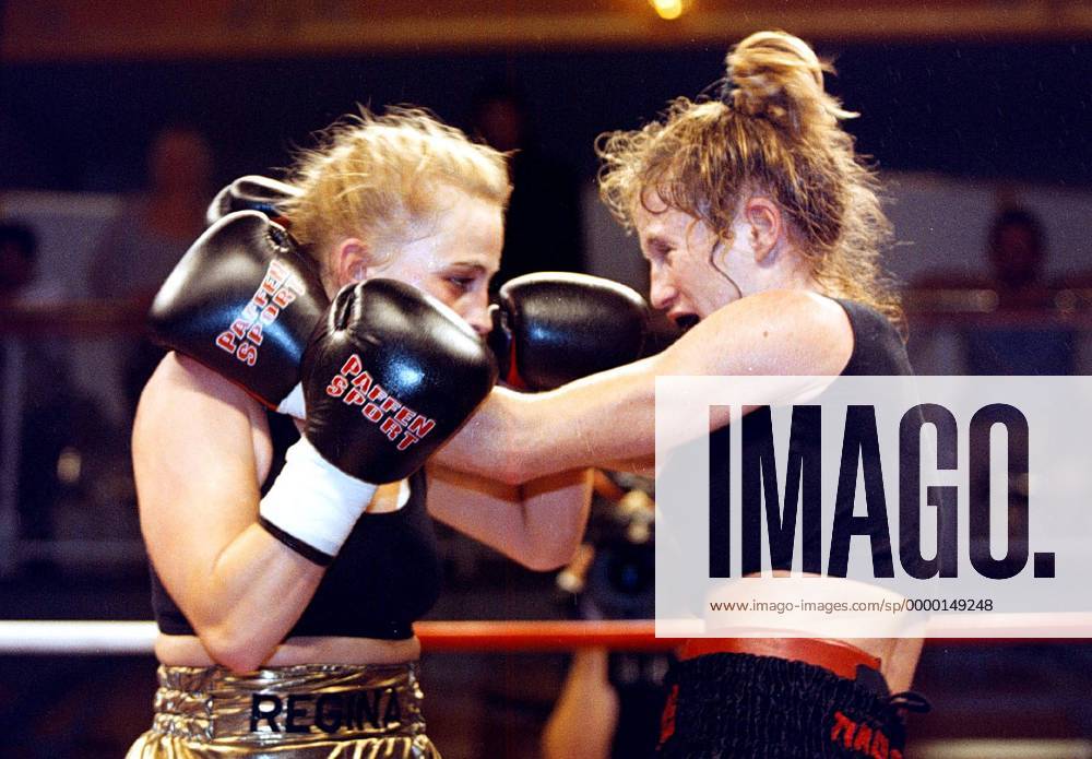 Regina Halmich und Jill Matthews im Infight Boxen WM Damen Weltmeisterschaft 1999, WIBF, IFBA