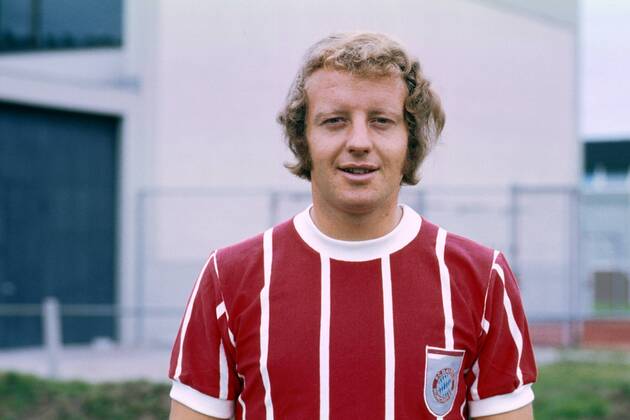 Johnny Hansen (FC Bayern München) im Porträt Fußball 1. BL Herren ...