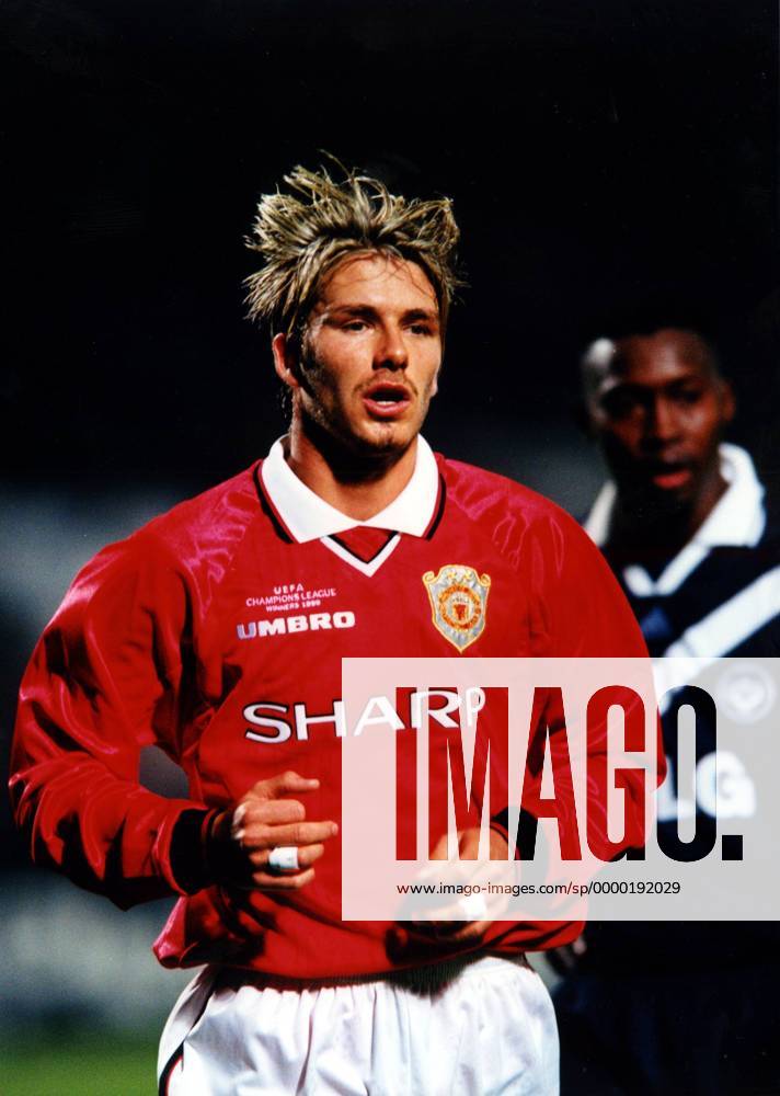 David Beckham (ManU) Fußball EC 1 Herren Champions League 1999 2000, FC ...