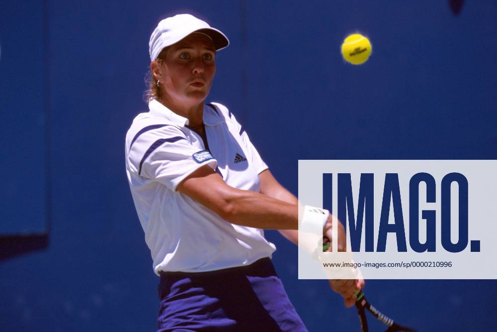 Kristie Boogert (Niederlande) - beidhändige Rückhand Tennis Damen ...