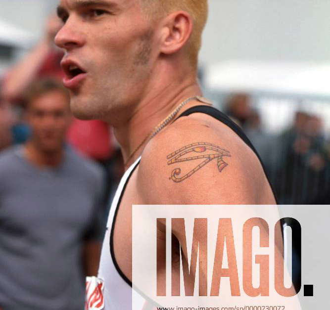 Falk Balzer (TuS Jena Deutschland) regt sich auf Leichtathletik LM ...