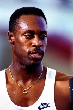 Harry Butch Reynolds Leichtathletik WM Herren Weltmeisterschaft 1993 ...