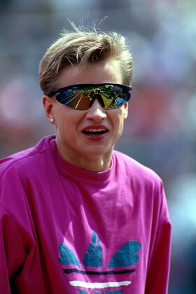 Silke Knoll Leichtathletik LM Damen Deutsche Hallenmeisterschaft 1994 ...