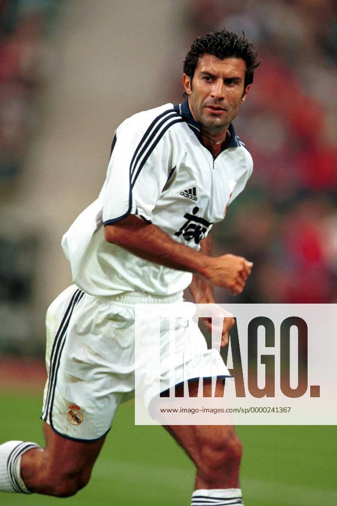 Luis Figo (Real Madrid) Fußball Herren Saison 2000 2001: FCB ...