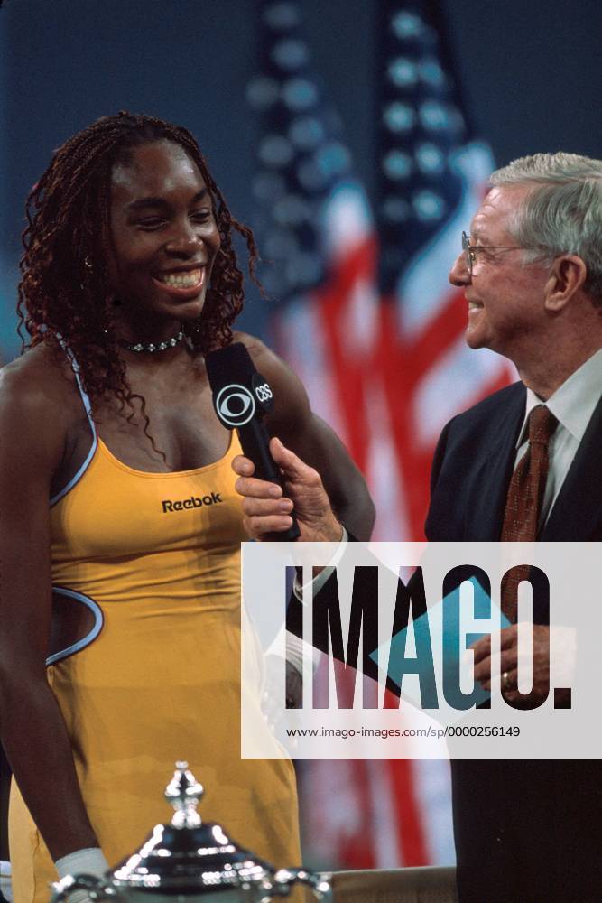 Venus Williams (USA) im Interview mit CBS Sports Tennis Damen US Open ...