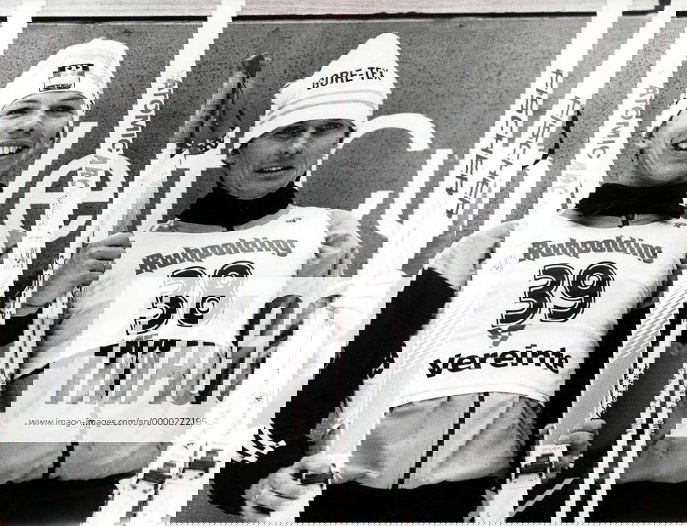 Stefan Khöck und Peter Angerer Biathlon Herren Weltcup 1987 1988, Welt ...