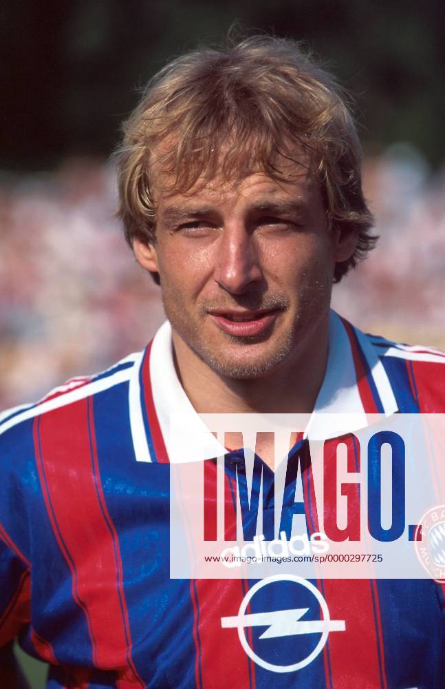 Jürgen Klinsmann (Bayern) Fußball 1. BL Herren Saison 1995 1996, FC ...