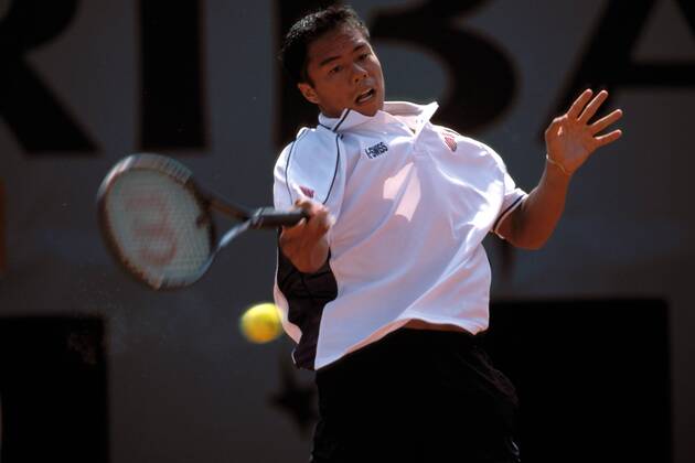 Cecil Mamiit - Vorhand Tennis Herren French Open 2001, ATP-Tour, Grand ...