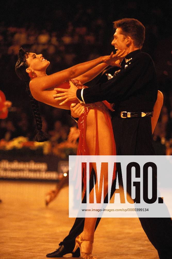 Lydia Weisser und Ralf Lepehne Turniertanz WM Weltmeisterschaft 1992 ...