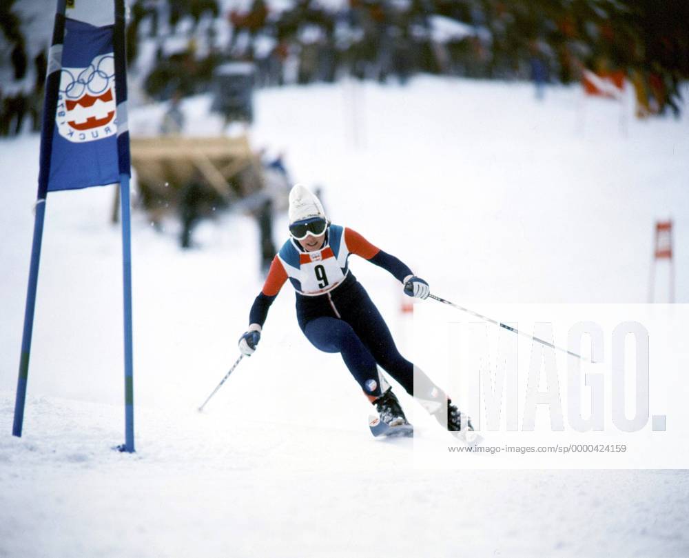 Patricia Emonet Alpiner Skilauf OS Winter Damen Olympische Winterspiele 1976, Olympiade, Olympia