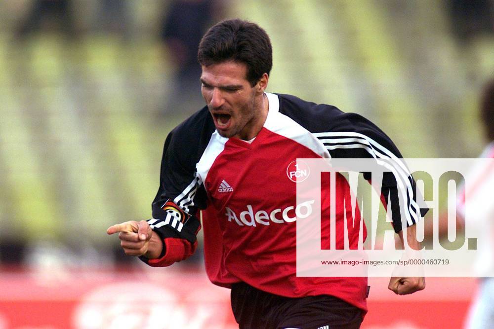 Paulo Rink (Nürnberg) - Torjubel Fußball 1. BL Herren Saison 2001 2002 ...