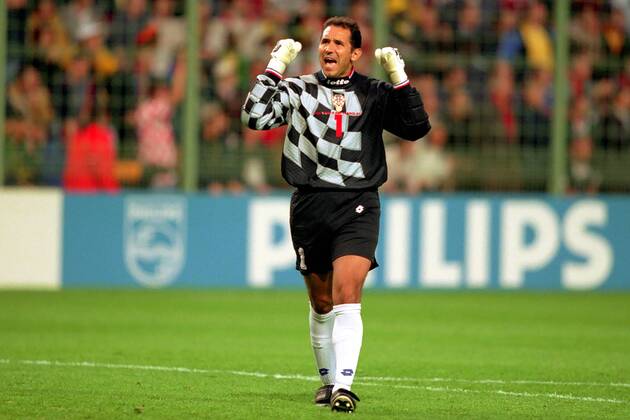 Torwart Drazen Ladic (Kroatien) - Torjubel Fußball WM Herren ...