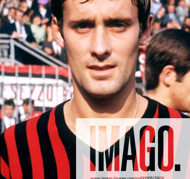 Roberto Rosato (Milan) Fußball Herren Serie A 1968 1969, 1 ...