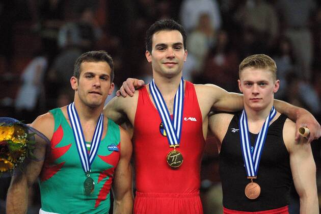 Sieger Dan Potra (Mitte, Rumänien), Zweiter Jordan Jovtchev (Bulgarien ...