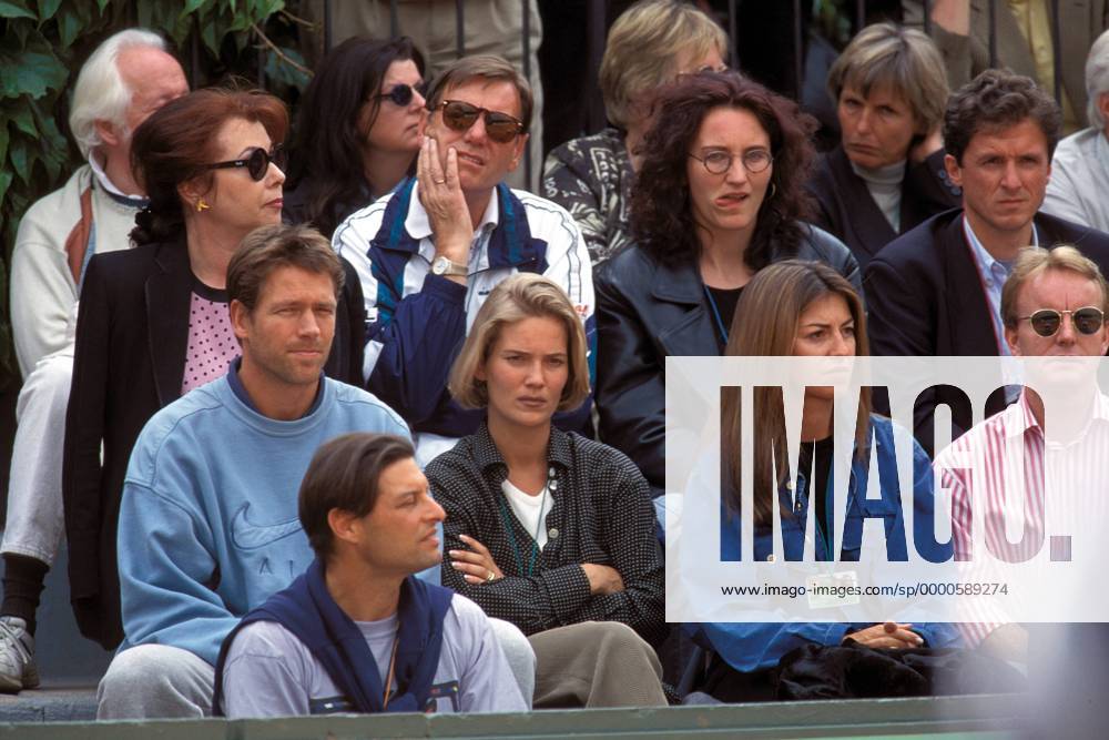 Jessica Stich (vorn, Mitte), Frau von Michael Stich (Deutschland ...