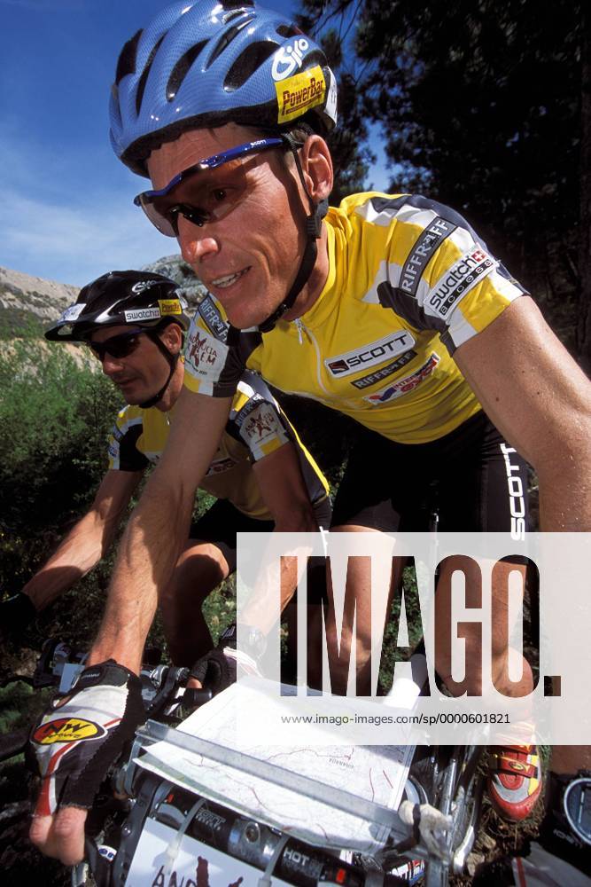 Florian Sukup (vorn) und Manfred Pfeifer (beide Österreich Scott Race ...