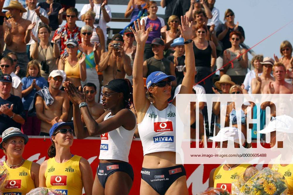 Platz 1 (Mitte): Tonya Williams (li.), Ines Pianka (beide SSG Hamm ...