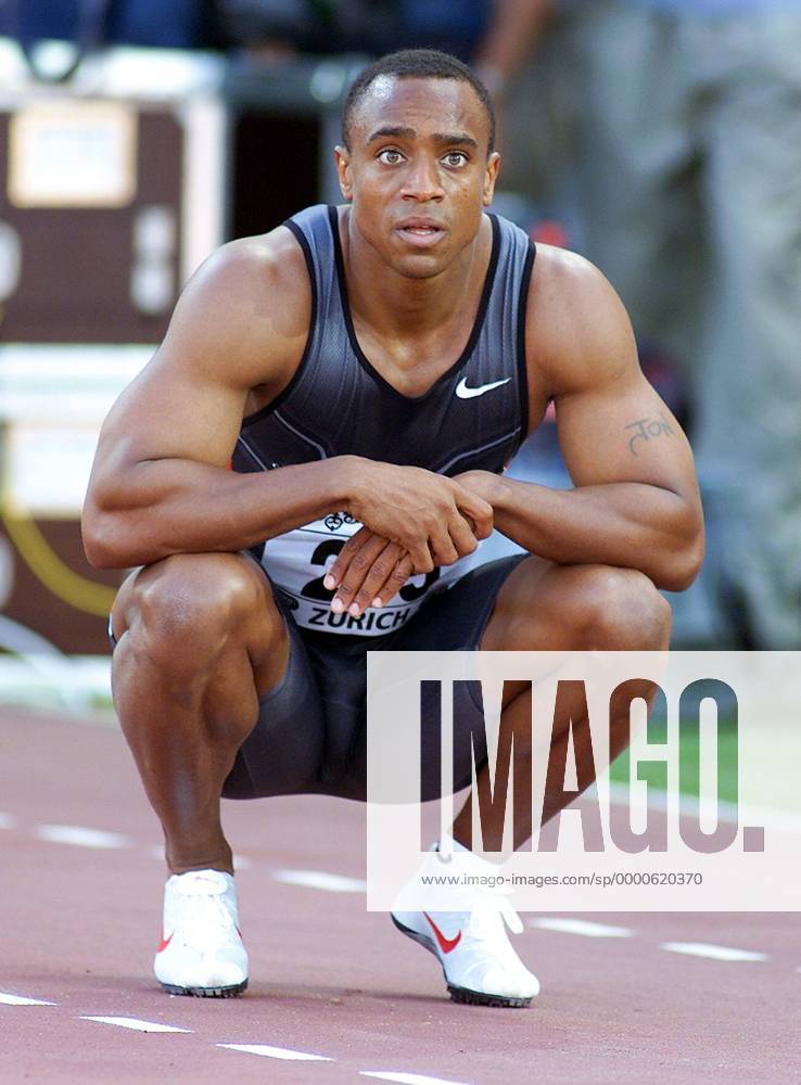 Jon Drummond (USA) Leichtathletik Grand Prix Herren IAAF Golden League ...