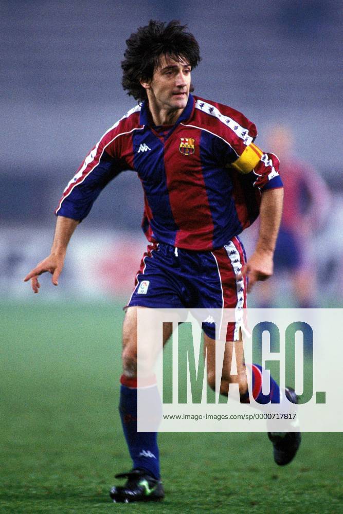 Jose Maria Bakero (Barca) Fußball EC 3 Herren UEFA-Cup 1995 1996, Pokal ...