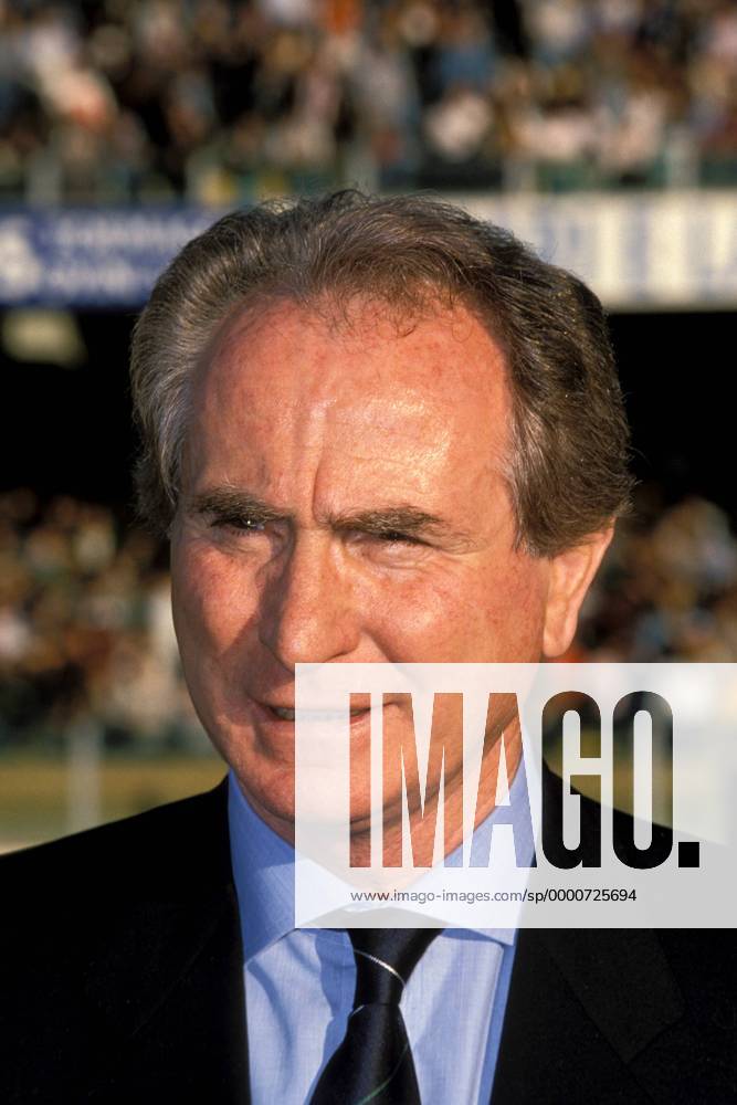 Nationaltrainer Azeglio Vicini (Italien) Fußball WM Herren ...