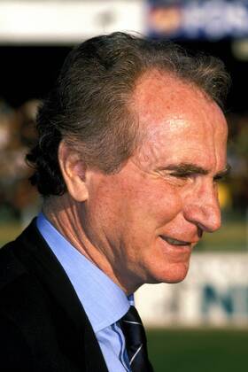 Nationaltrainer Azeglio Vicini Fußball WM Herren Weltmeisterschaft 1990 ...