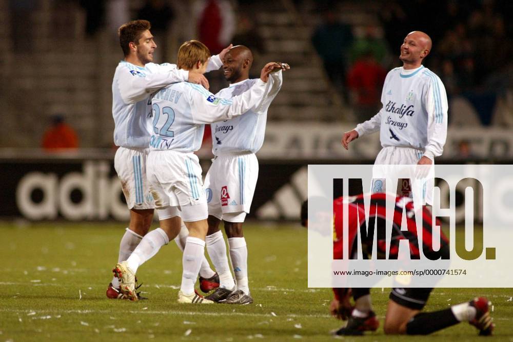 Johnny Ecker, Dimitri Sytchev und Ibrahima Bakayoko - Torjubel Fußball ...