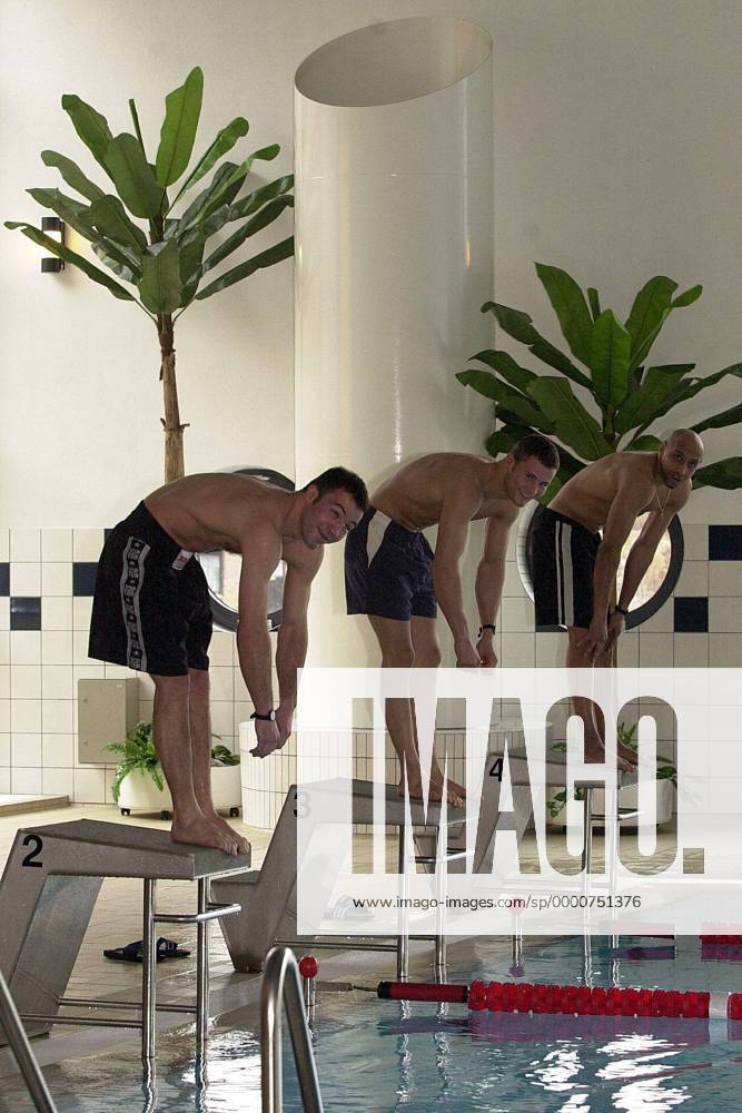 V.li.: Jan Zaveck, Robert Stieglitz und Malik Dziarra Boxen Herren ...