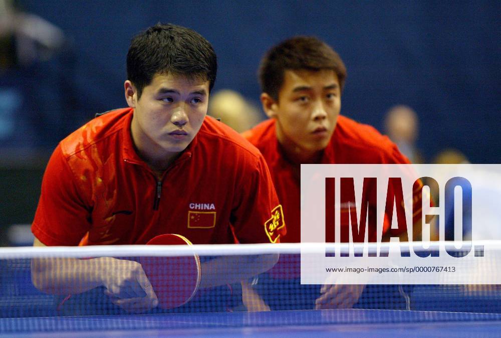 Liu Guozheng und Wang Hao Tischtennis Herren German Open 2002, Internationales Tischtennisturnier