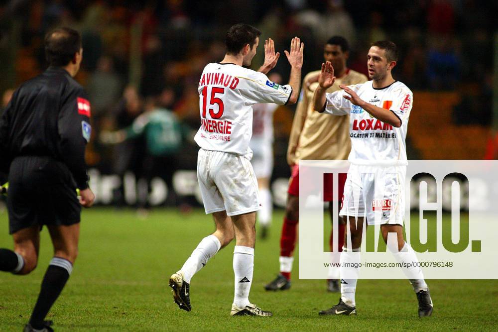 Frederic da Rocha (re.) und Nicolas Savinaud (beide Nantes) - Torjubel ...