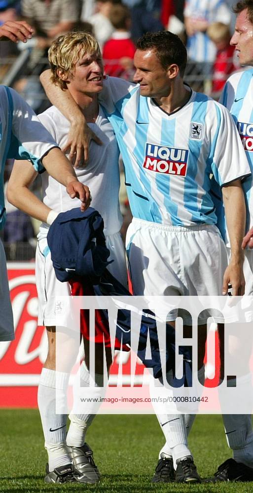 Benjamin Lauth und Martin Max Fußball 1. BL Herren Saison 2002 2003 ...