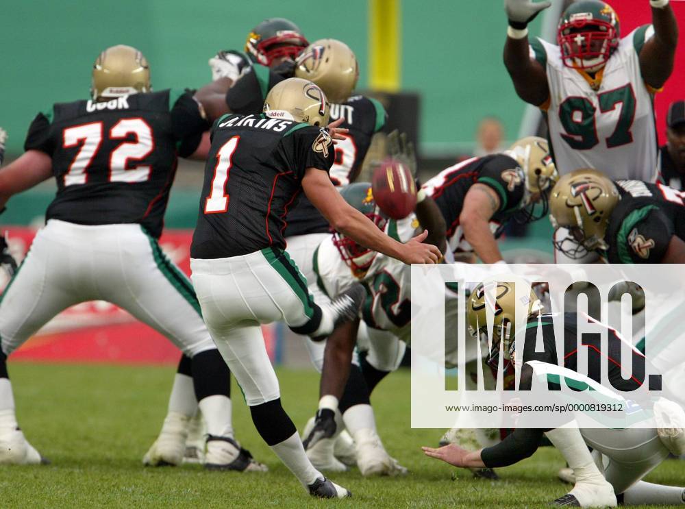 Kicker J.R. Jenkins zieht ab American Football Herren NFL Europe League ...