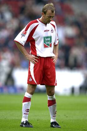 Carsten Cullmann (Köln) enttäuscht Fußball 1. BL Herren Saison 2003 ...