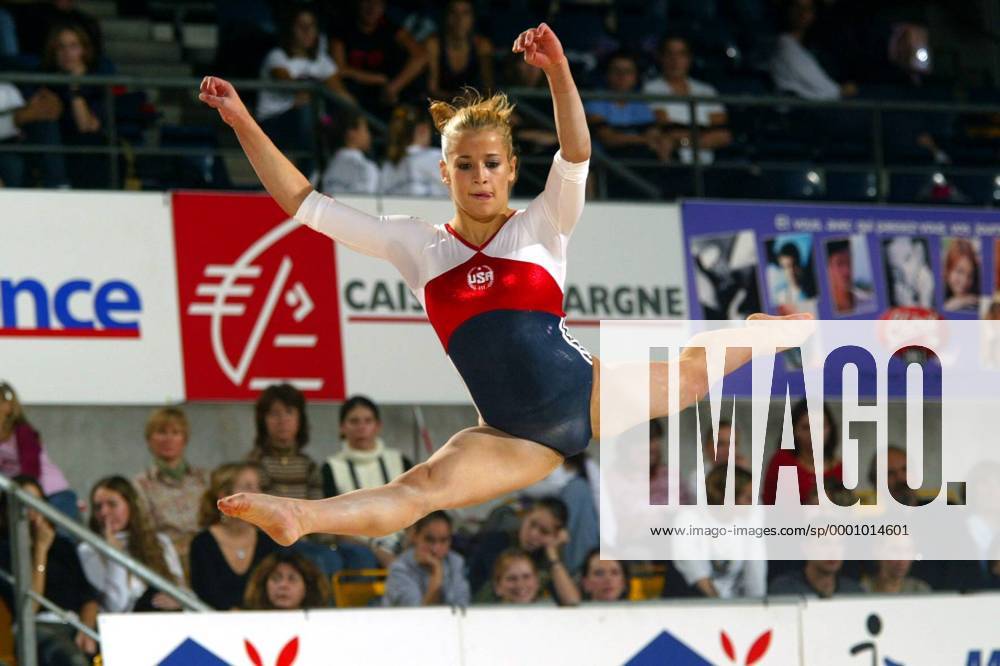 Ashley Jenkins Usa Bodenturnen Turnen Damen Massilia Gym Cup 2003