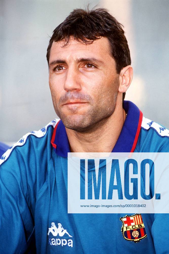Hristo Stoichkov als Reservist Fußball Herren Primera Division 1994 ...