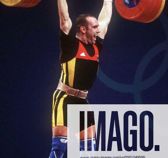 Marc Huster (Deutschland) - Stoßen Gewichtheben OS Sommer Herren ...