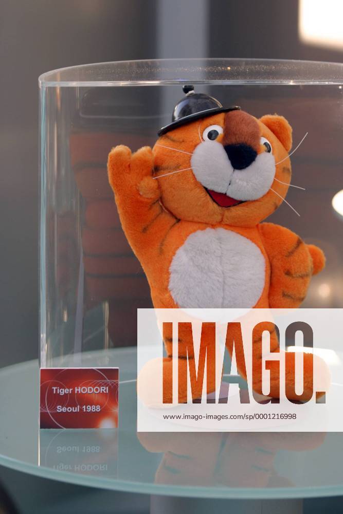 Tiger Hodori, Maskottchen der Olympischen Sommerspiele 1988 in Seoul OS ...