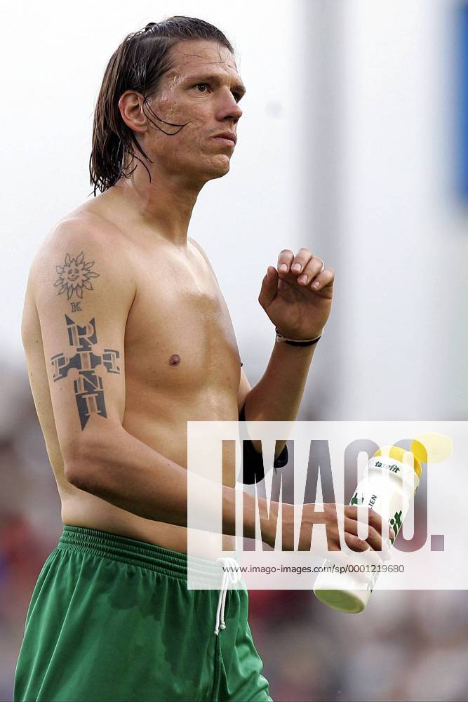 Christian Ziege (Gladbach) hat sich den Namen seiner Ehefrau Pia und ...