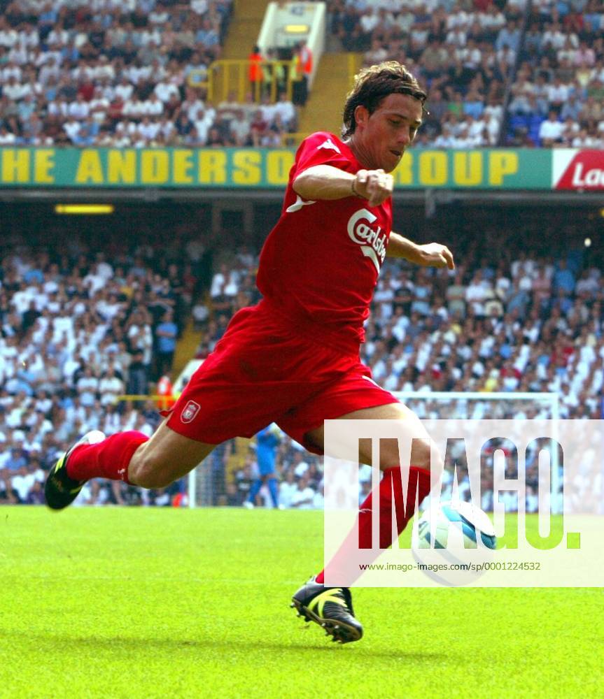 Josemi (Liverpool) am Ball Fußball Herren English Premier League 2004 ...