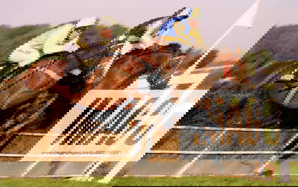 Jockey Jaroslav Myska auf Decent Fellow (re.) und Jockey Peter Gehm ...