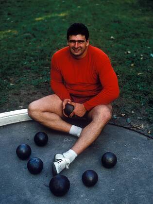 Udo Beyer - der Herr der Kugeln Leichtathletik Herren Shooting 1980 ...