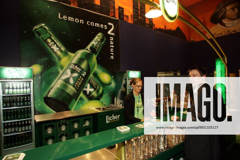 Die Bierbrauerei Licher hat die Bar in der VIP Lounge der ...